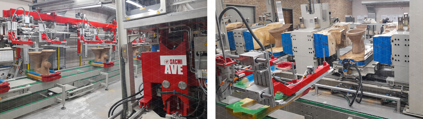 Betta Sanitaryware chooses the new AVE040 Plus | SACMI EN